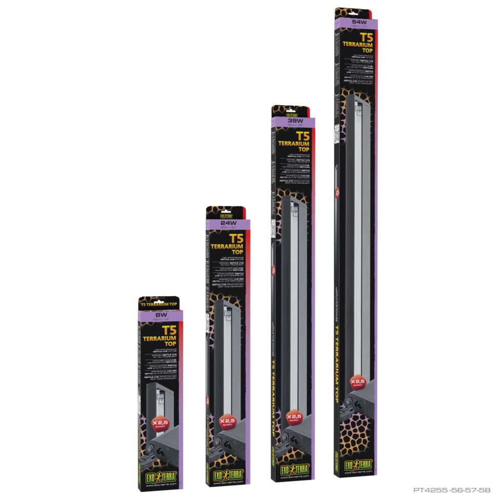 New UVB VHO T5 Lighting - Exo Terra